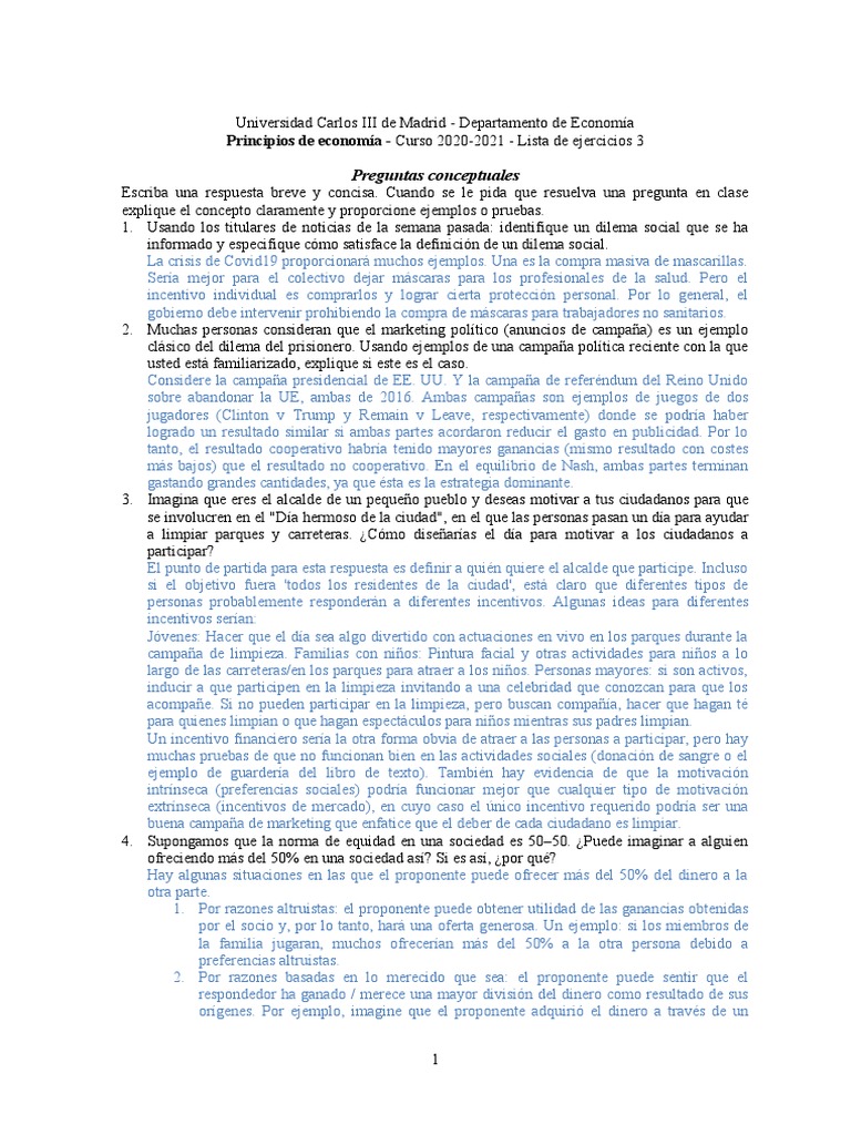 Principles - ProblemSet3 Sol 20-21 v2 Esp | PDF