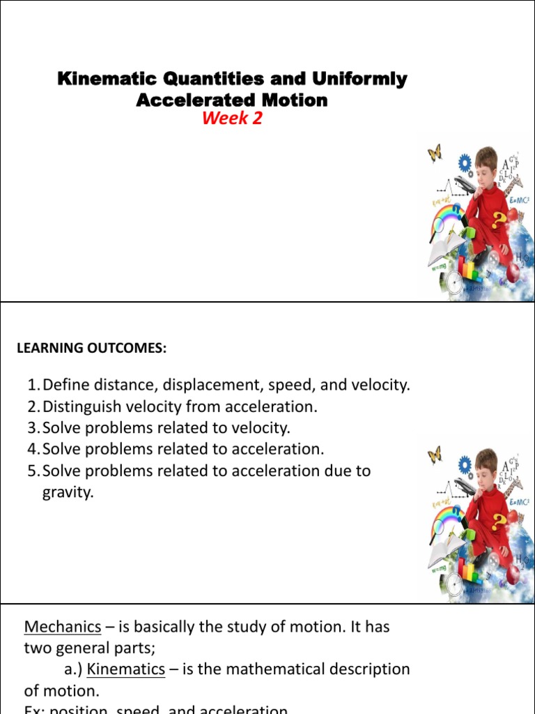 Physics 2 - Acceleration and Velocity | PDF | Velocity | Acceleration