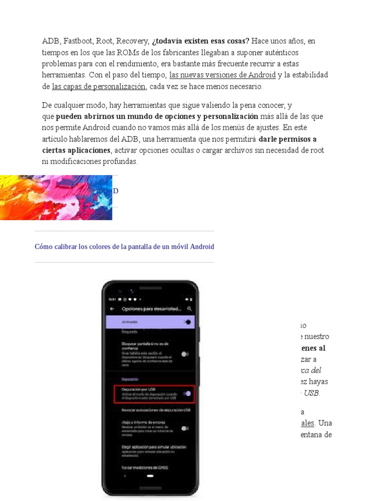 Que Es Adb | PDF | Archivo de computadora | Android (sistema operativo)