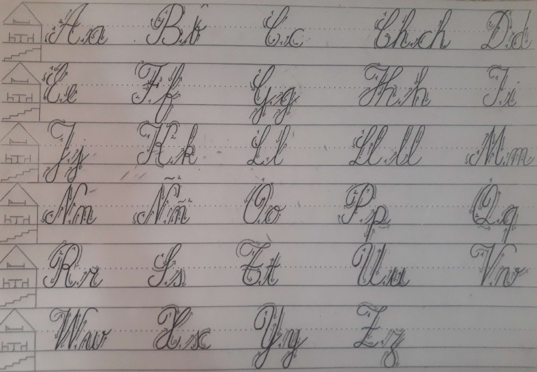 Abecedario Letra Cursiva | PDF