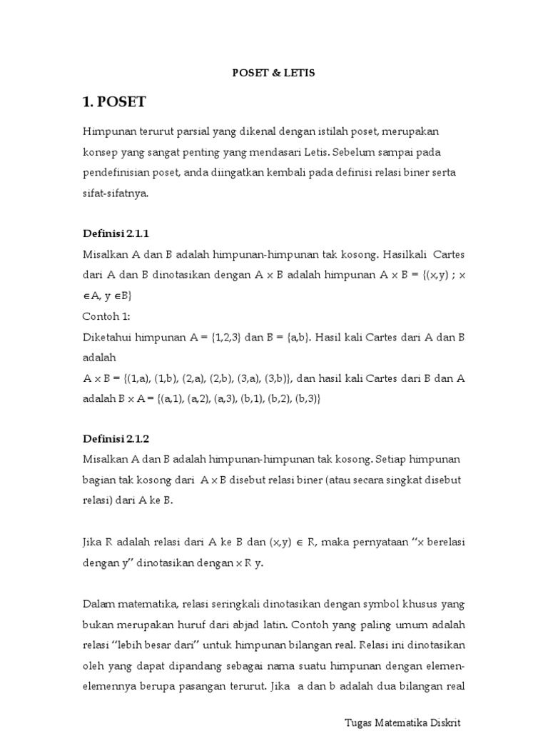 Tugas Mat Diskrit | PDF