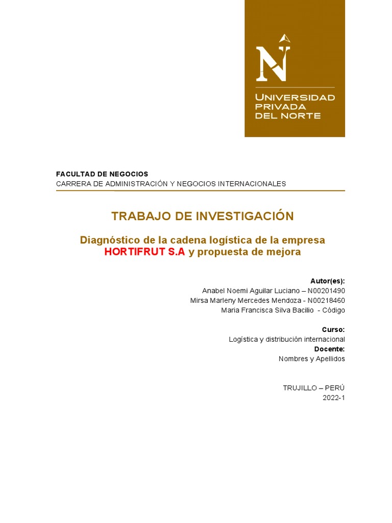 T1 Logistica G | PDF | Antioxidante | Alimentos