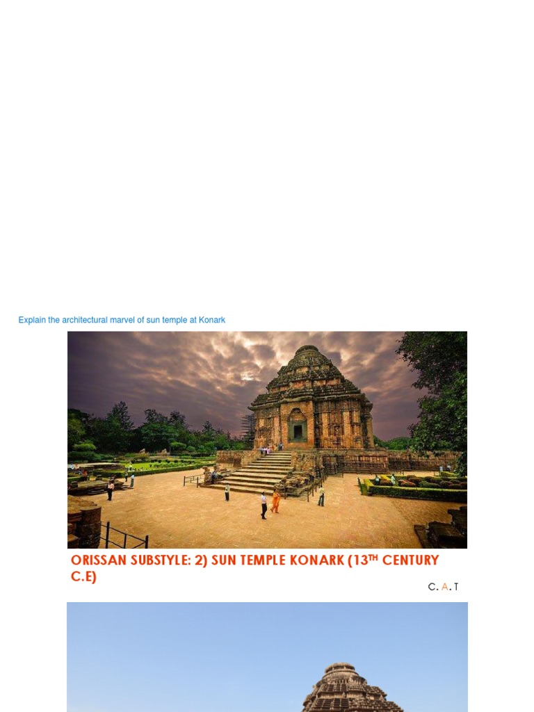 MODULE 4 LECTURE 3 SUNTEMPLE KONARK Highlioghted | PDF MODULE 4 LECTURE 3 SUNTEMPLE KONARK Highlioghted | PDF