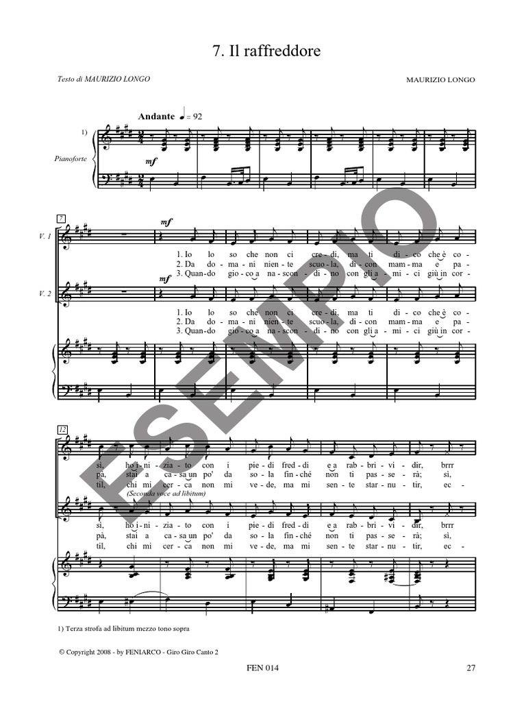 ggc2 Il Raffreddore | PDF