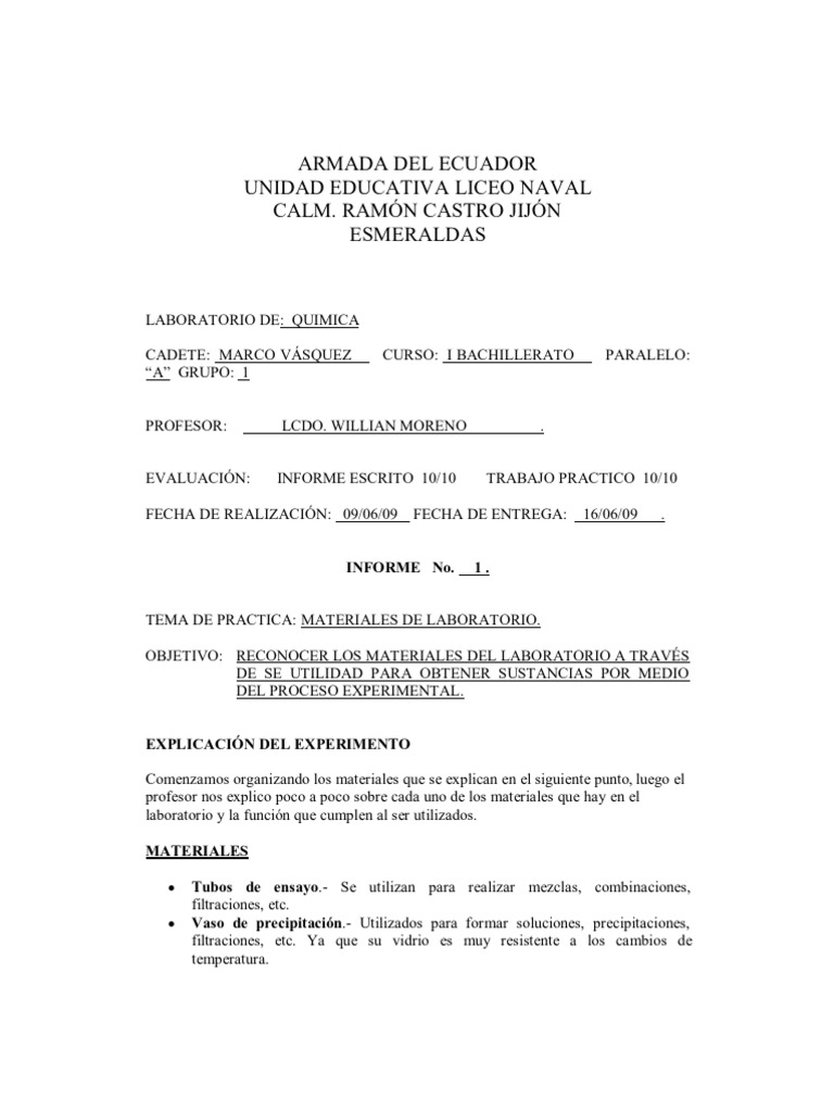 Labortorio Uno | PDF | Estudios de idiomas extranjeros