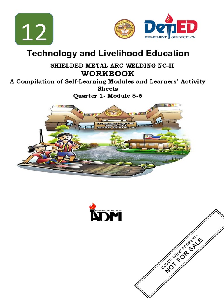 Smaw-12 Q1 Week5-6 | PDF | Welding | Construction