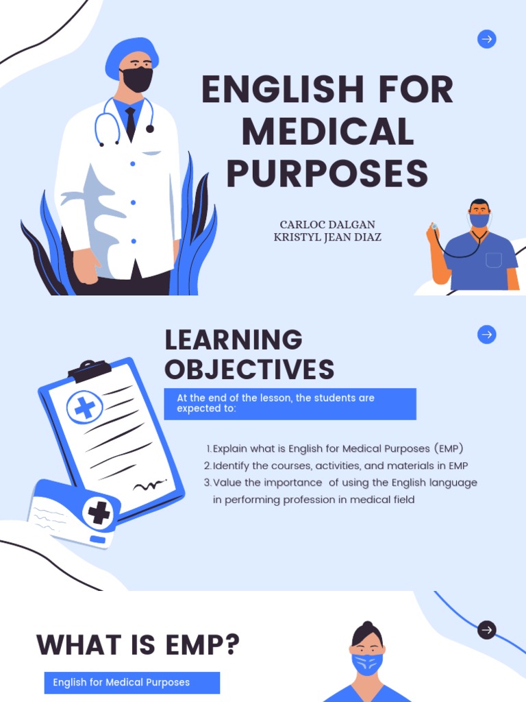 English For Medical Purposes | PDF