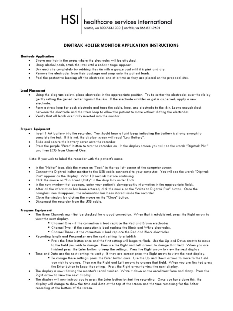Holter Box User Info | PDF | Computer Monitor | Icon (Computing)