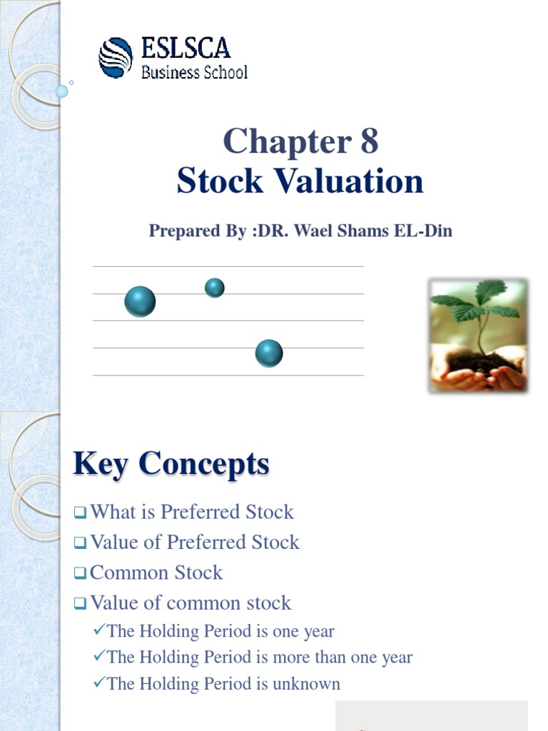 4.chapter 8 - Stock Valuation | PDF | Preferred Stock | Stocks