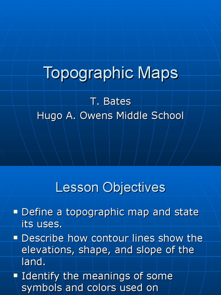 Topographic Maps | Download Free PDF | Contour Line | Topography