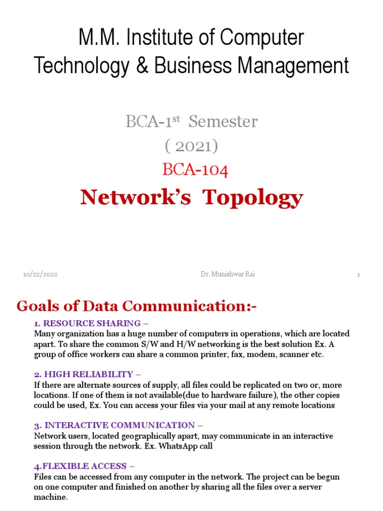 CN Topology | PDF | Network Topology | Computer Network