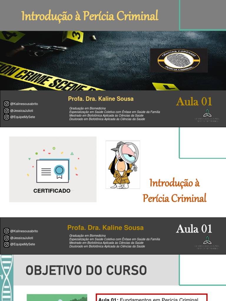Fundamentos da Perícia Criminal: Uma Introdução à Atuação do Perito ...
