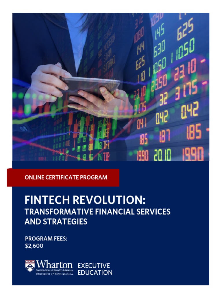 Brochure Wharton Fintech 04-05-2022 V16 | PDF | Finance & Money ...
