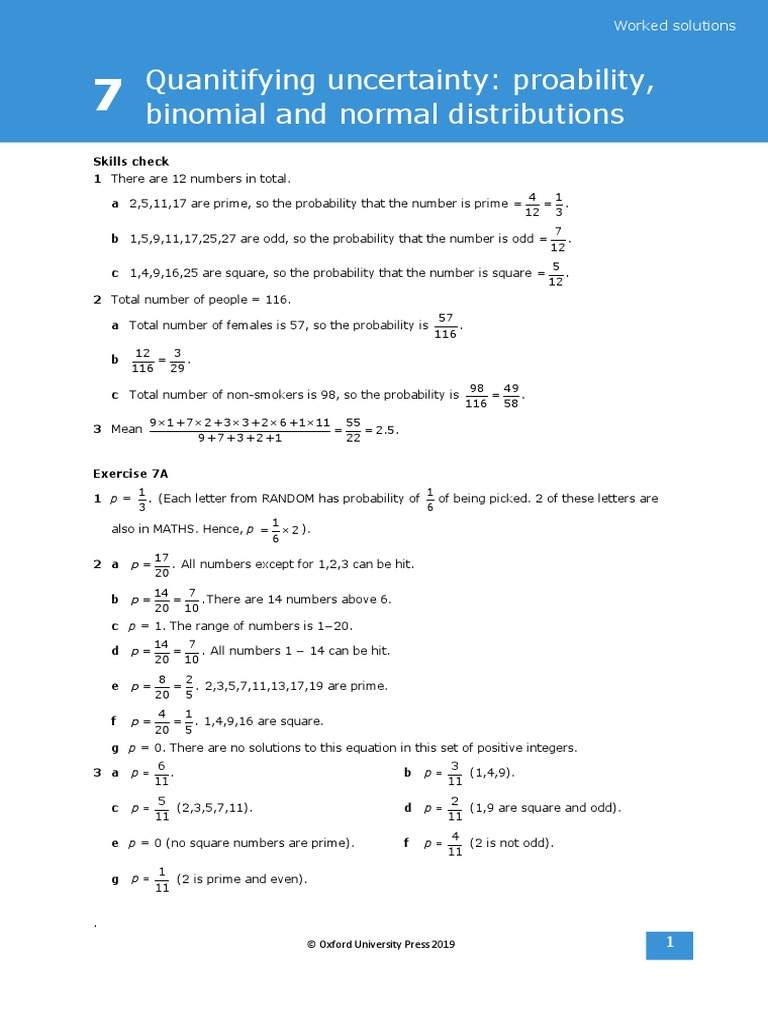Bks MaiSL 7u8u Wsol Xxaann | Download Free PDF | Probability Distribution | Mathematics