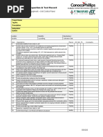 Air Blower Checklist PDF | PDF