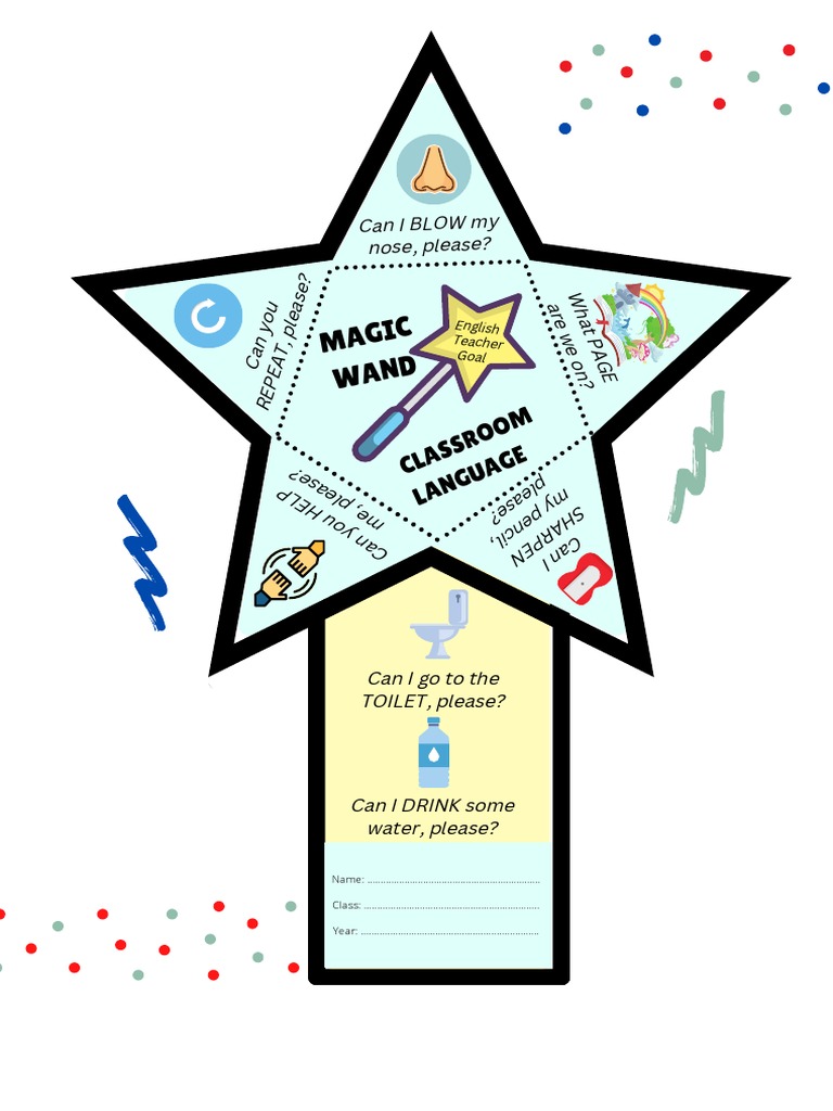 Magic Wand Classroom Language 4th | PDF