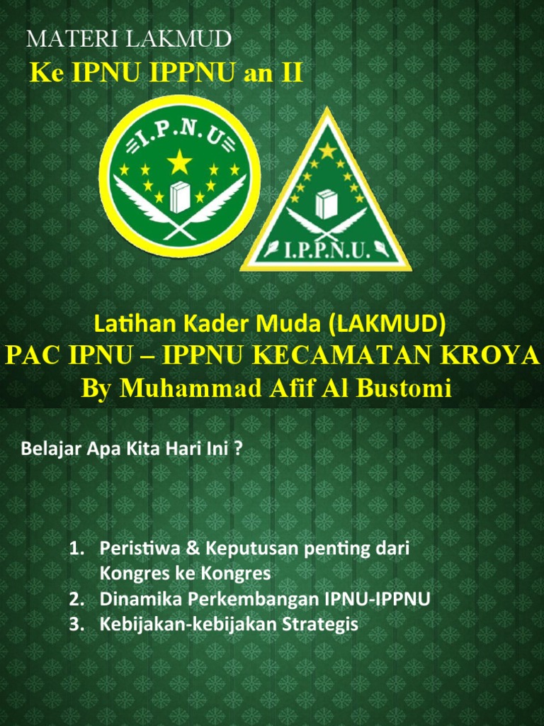 Ke IPNU - IPPNU An II Lengkap | PDF | Perjalanan