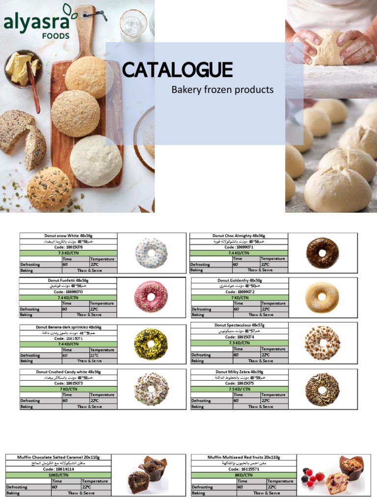 Bakery Range Oct-2021 | PDF