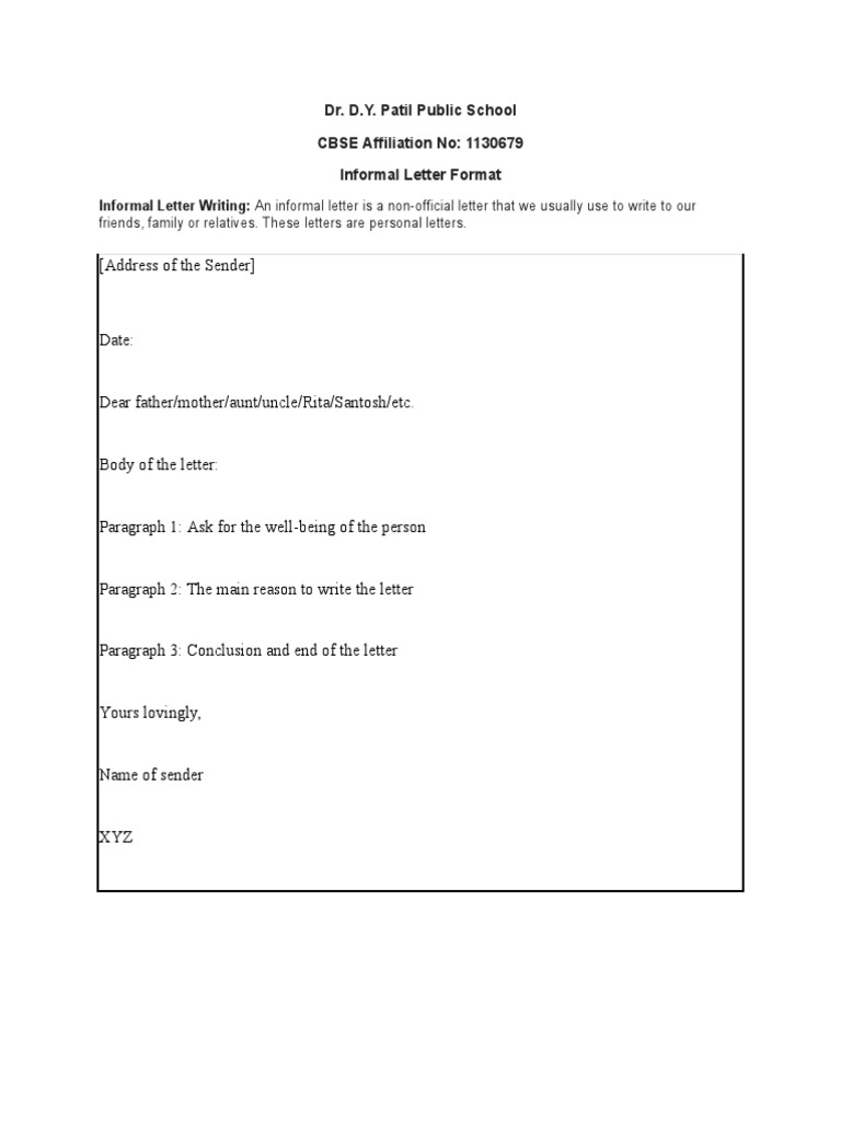 Letter Writing Notes | PDF