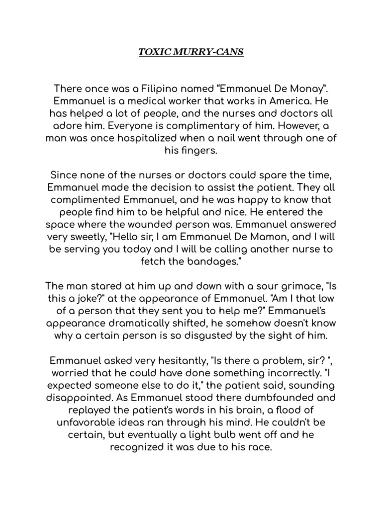 OFW Discrimination Story | PDF | Mystery, Thriller & Crime Fiction