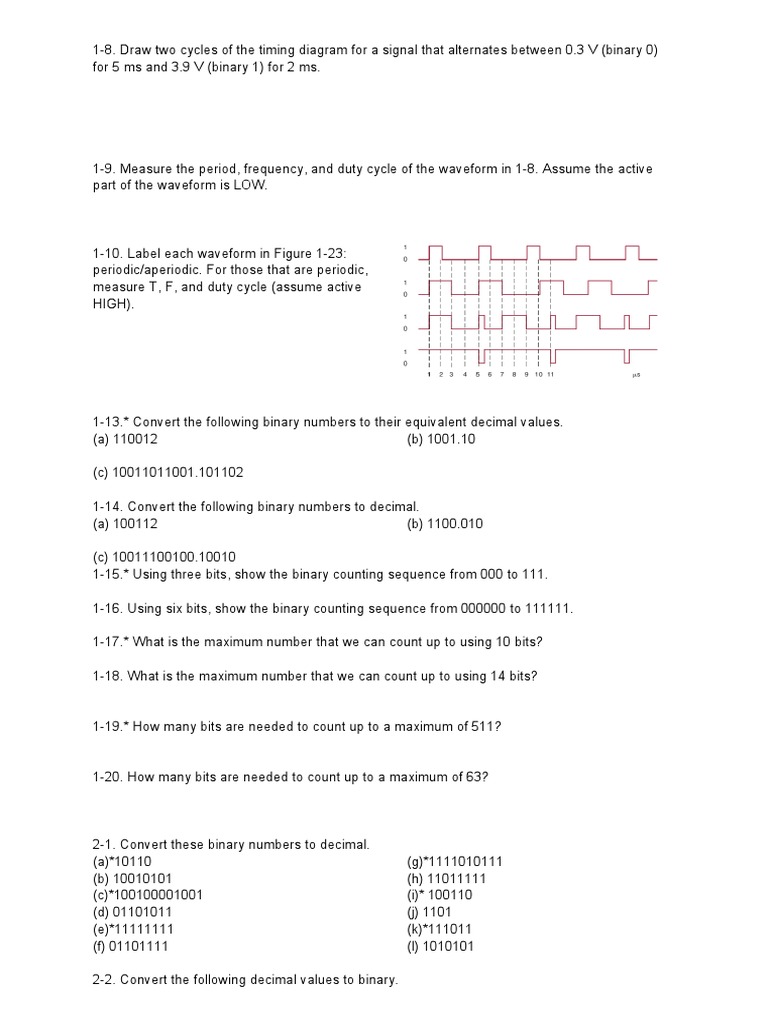 Midterm Digital | PDF | Logic Gate | Binary Coded Decimal