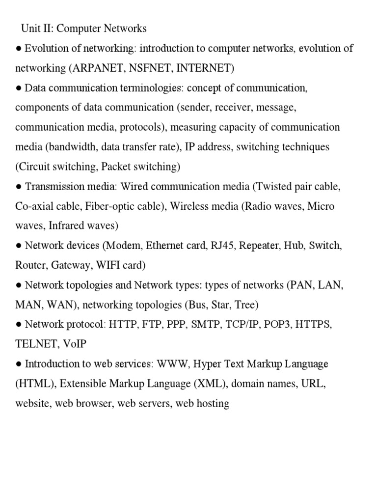 Computer Network | PDF | Computer Network | Network Topology