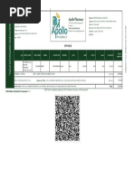 Pharmacy Bill Format with GST Details | PDF