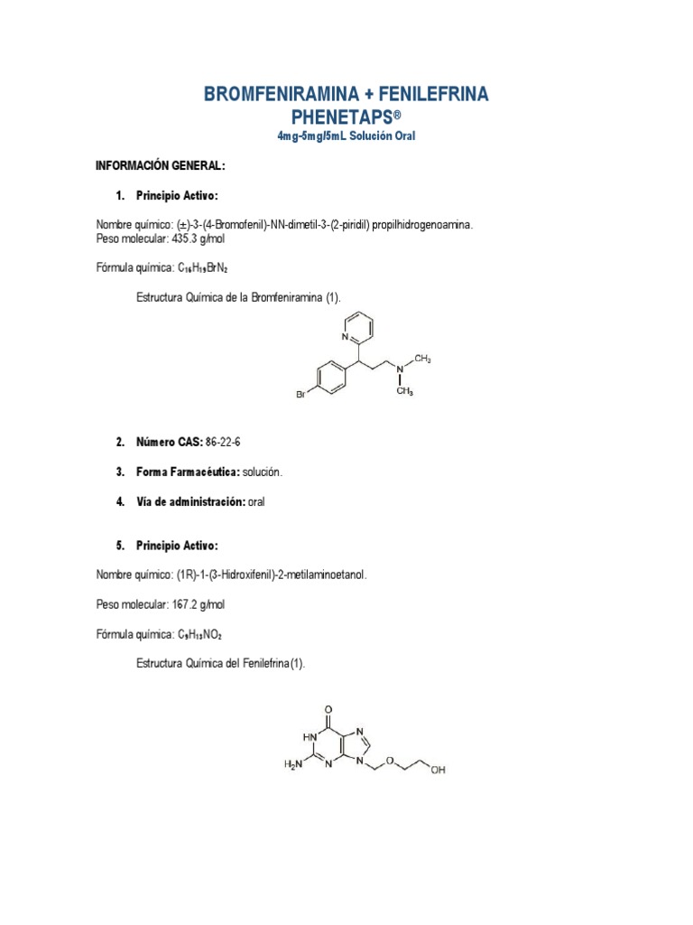 Bula Phenetaps Comprimidos | PDF | Medicamentos con receta | Hipertensión