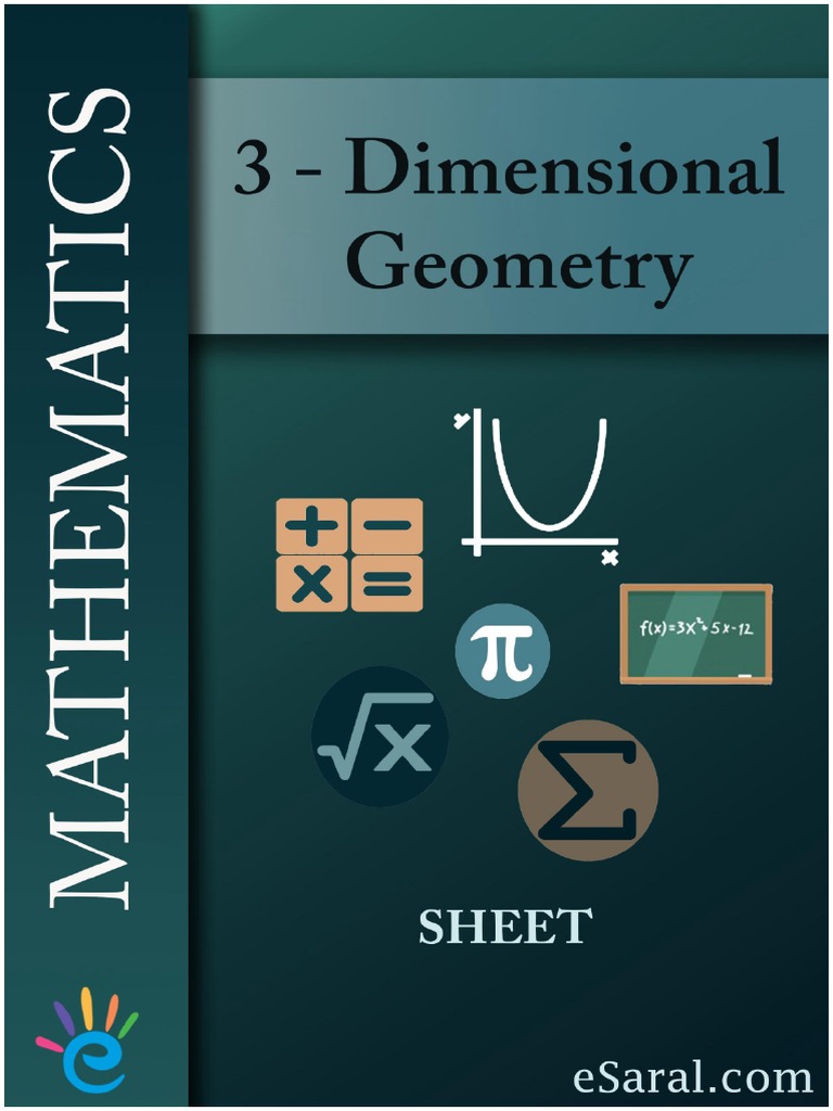 3 - Dimensional Geometry | PDF