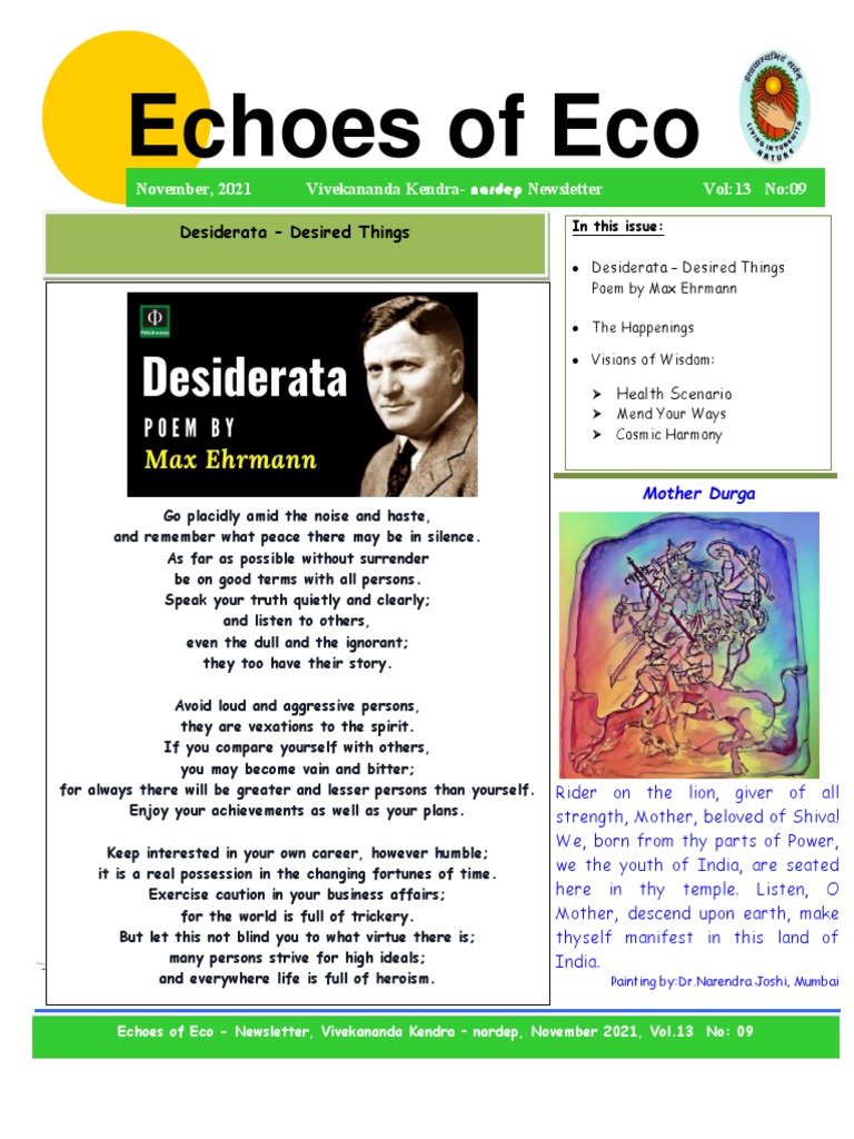 Green Voice 21 Newsletter | PDF