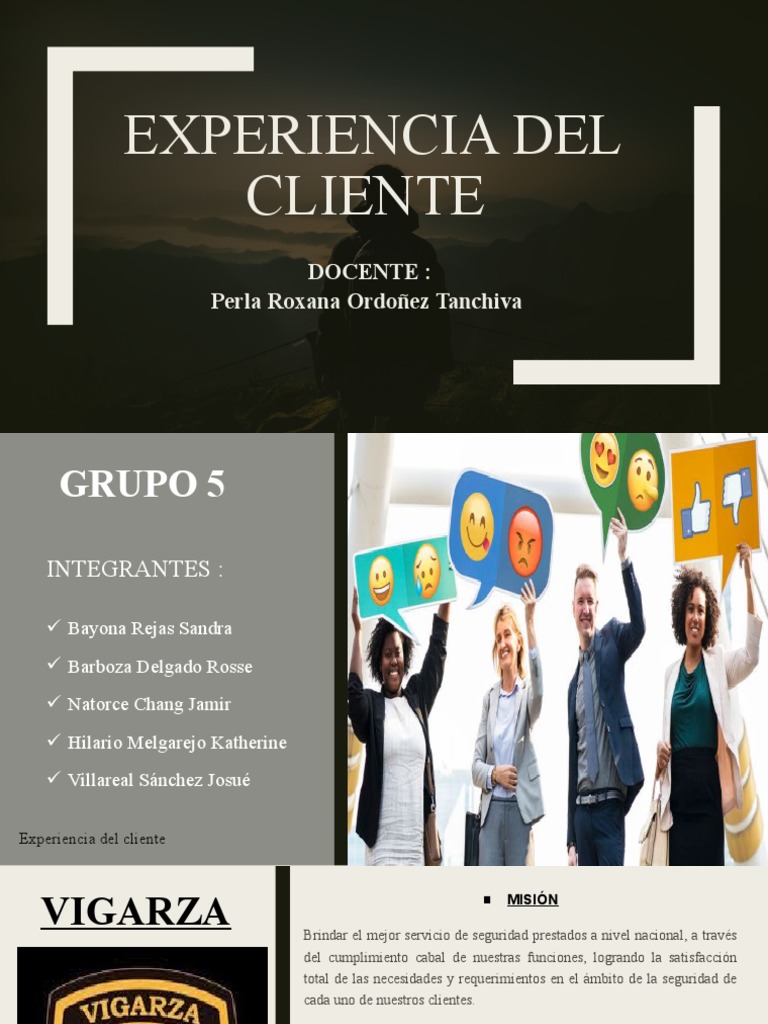 Experiencia Del Cliente - Final | PDF | Cliente | Business
