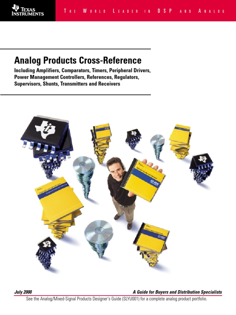 Linear Analog Products Cross Reference Texas - TI | PDF | Analogue Electronics | Patent