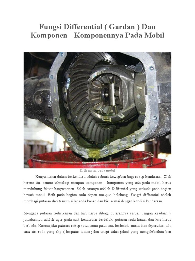 Fungsi Differential | PDF | Griya & Taman | Teknologi & Rekayasa Fungsi Differential | PDF | Griya & Taman | Teknologi & Rekayasa