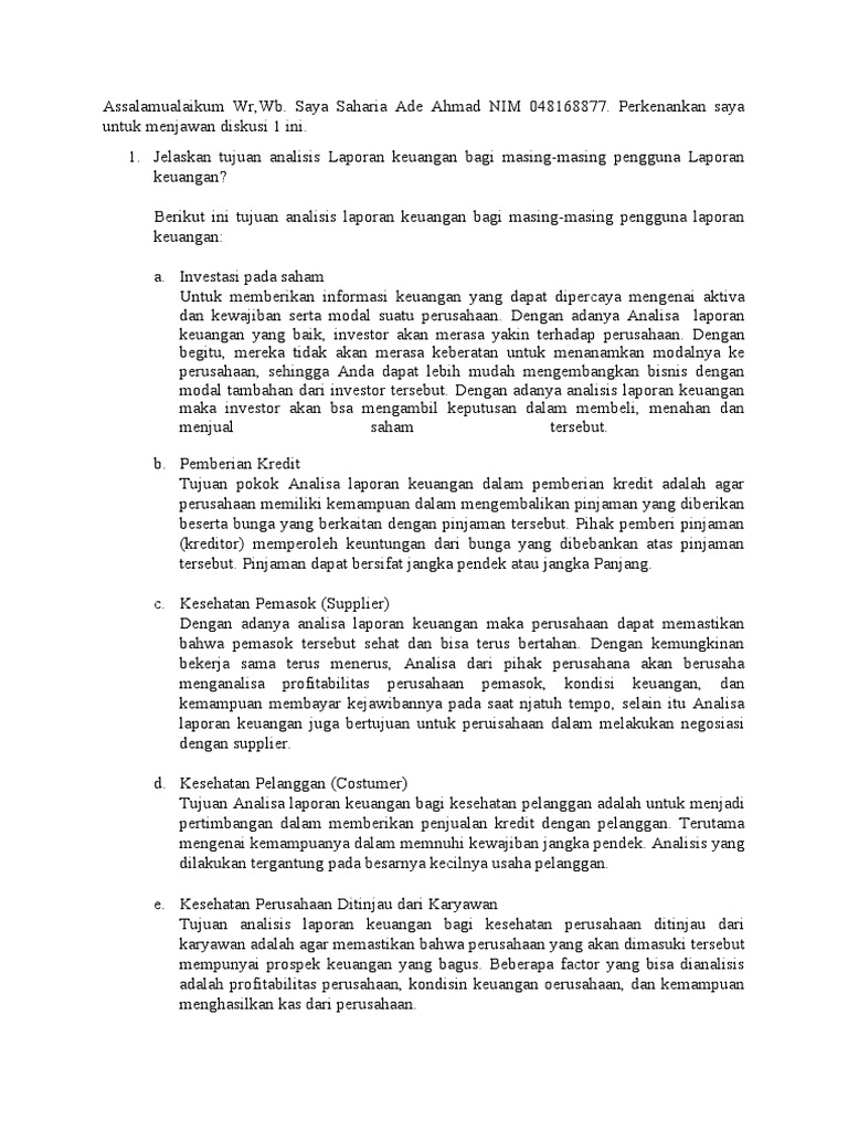 Diskusi Alk | PDF