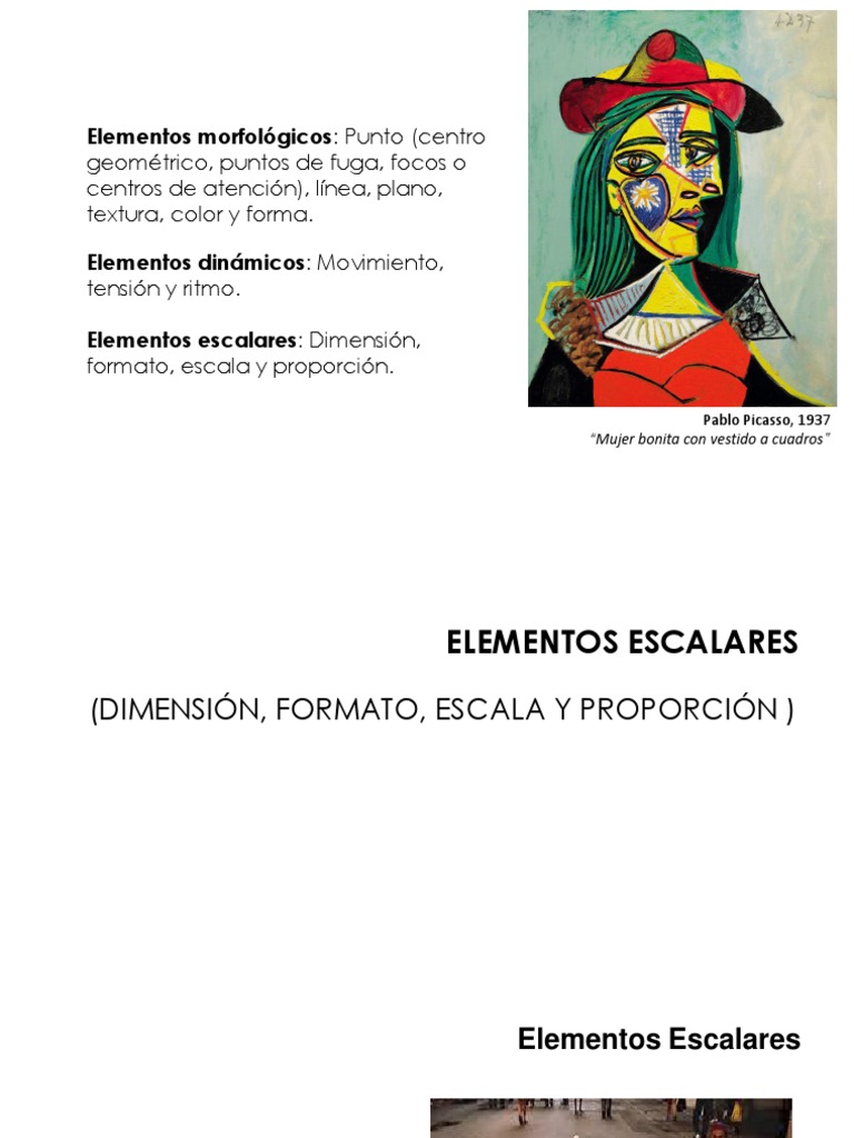 Elementos Escalares | PDF | Dibujo | Dimensión