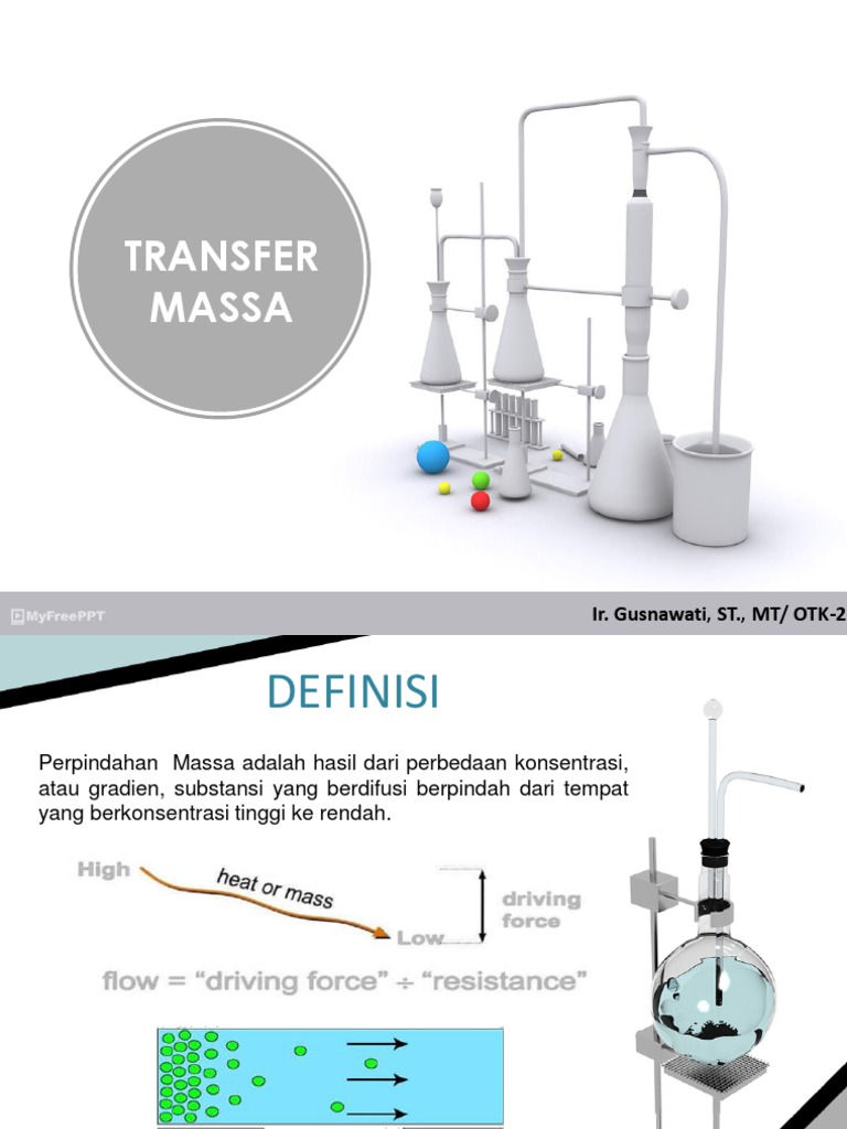 Bahan Ajar Perpindahan Massa OTK2 | PDF