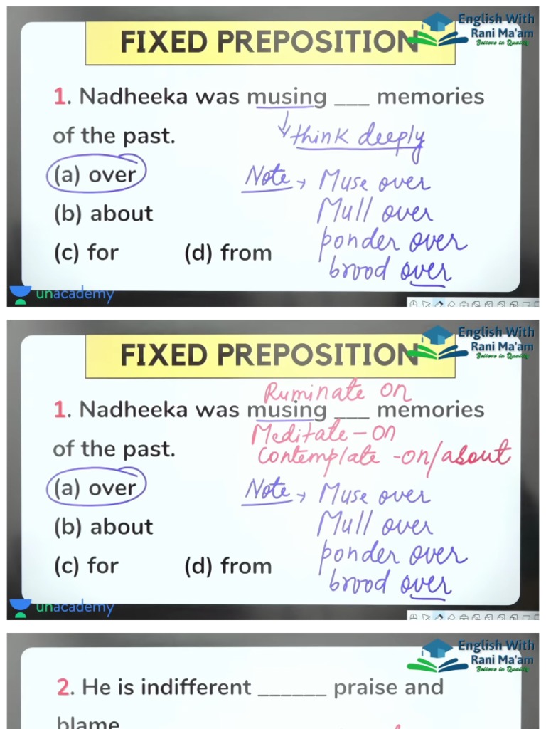 Fixed Preposition | PDF Fixed Preposition | PDF