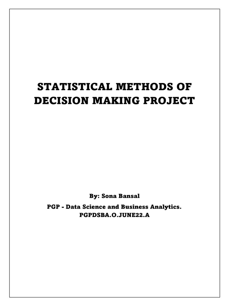 SMDM Project Business | PDF | Banks | Interest