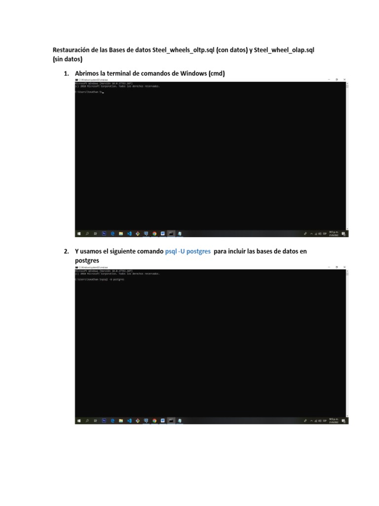Consulta de La Tabla Usando La Extensión Dblink en PostgreSQL | PDF ...