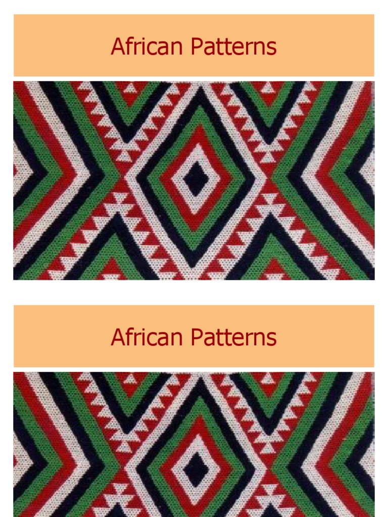 Art Presentation | PDF | Pattern | Africa