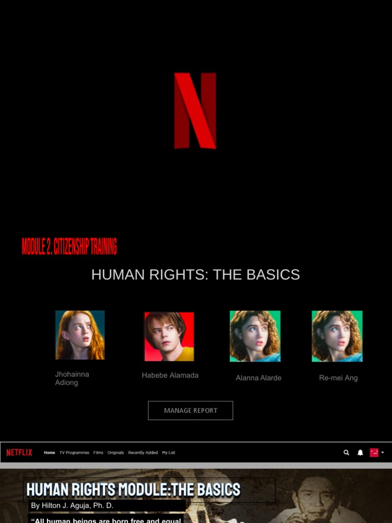 Human Rights Report NSTP | PDF | Human Rights | Rights