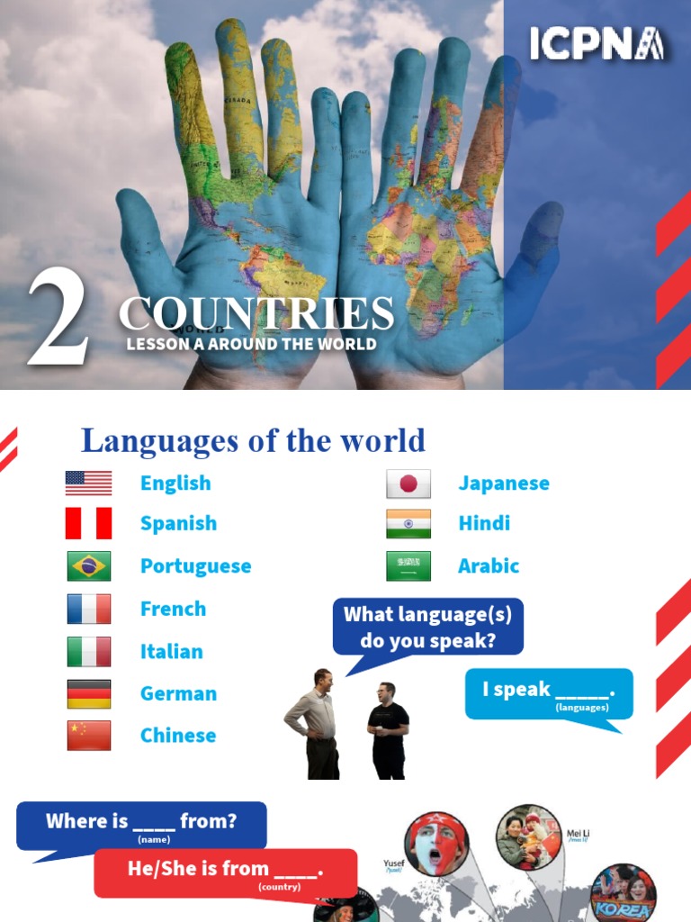 Unit 02 Countries - Lesson A | PDF | Stress (Linguistics) | Linguistic ...
