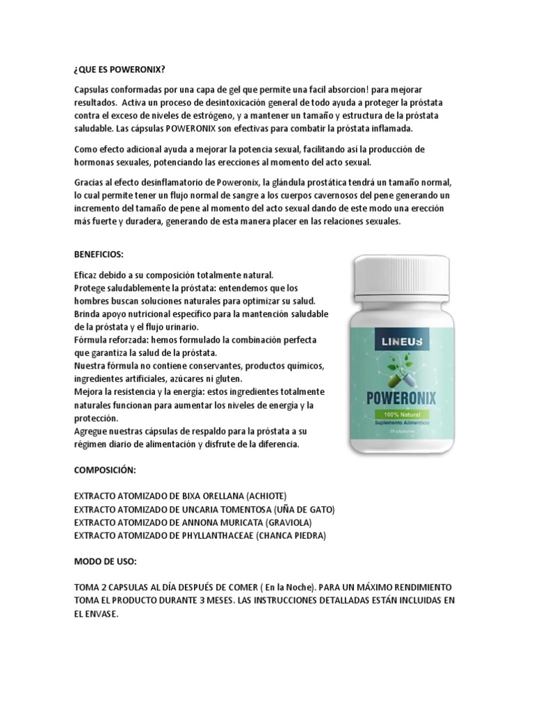 Que Es Poweronix | PDF | Salud y bienestar