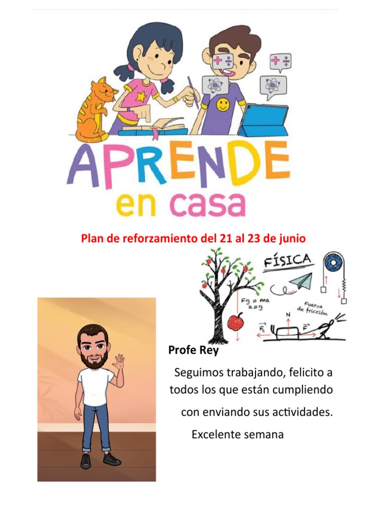 Semana de 21 A 23 de Junio LLLLLJ Rey David LLLLLJ Fisica | PDF ...
