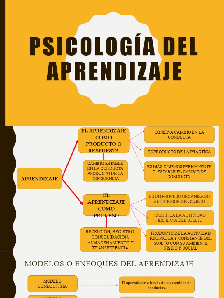 Psicología Del Aprendizaje | PDF | Aprendizaje | Sicología