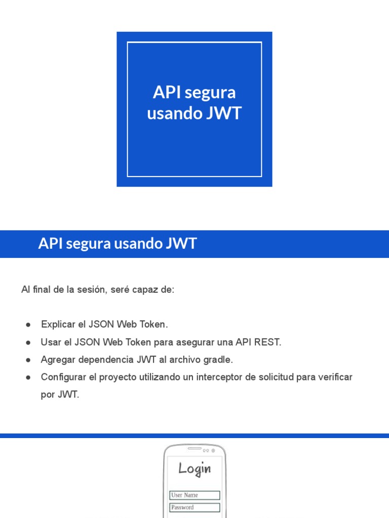 API Segura Usando JWT | PDF