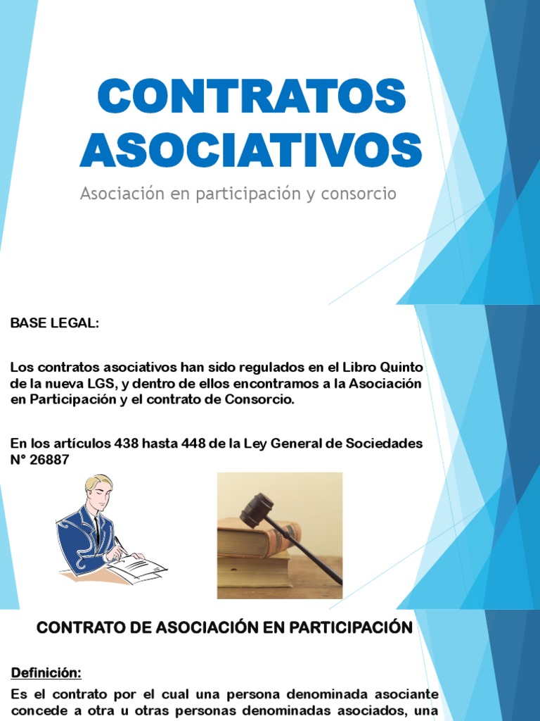 Contratos Asociativos | PDF | Propiedad | Business