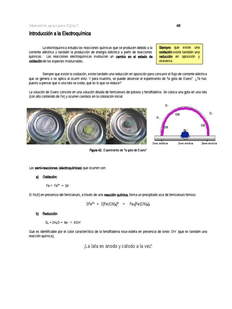 Introduccion A La Electroquimica | PDF | Redox | Electroquímica