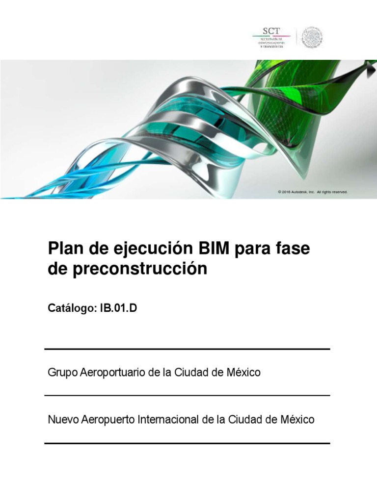 IB - 01 - D Plan de Ejecucion BIM para Fase de Preconstruccion v2 | PDF ...