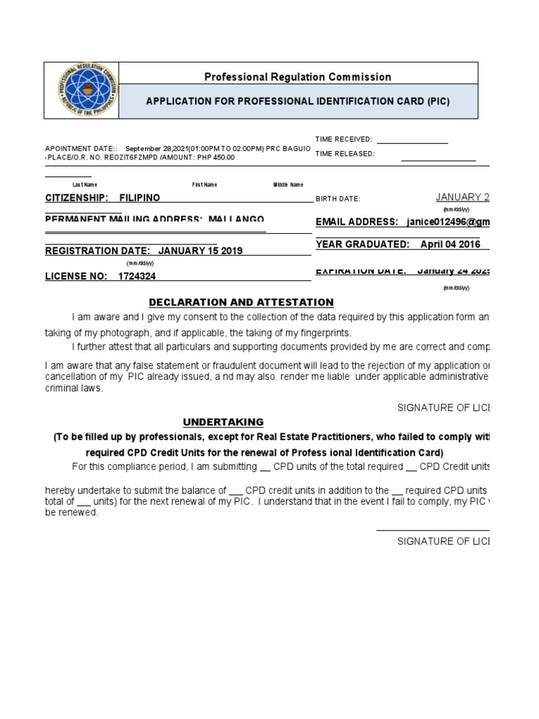 Renewal Form | PDF | Identity Document | Justice